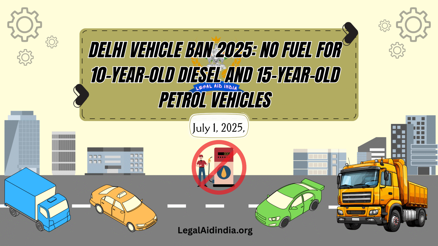 Delhi Vehicle Ban 2025: No Fuel For 10-Year Old Diesel And 15-Year Old ...